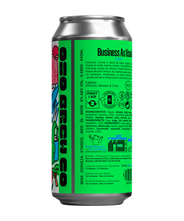 Oso Brew Co | Brewery | Bar | Cerveza Artesana | Madrid – Oso ...